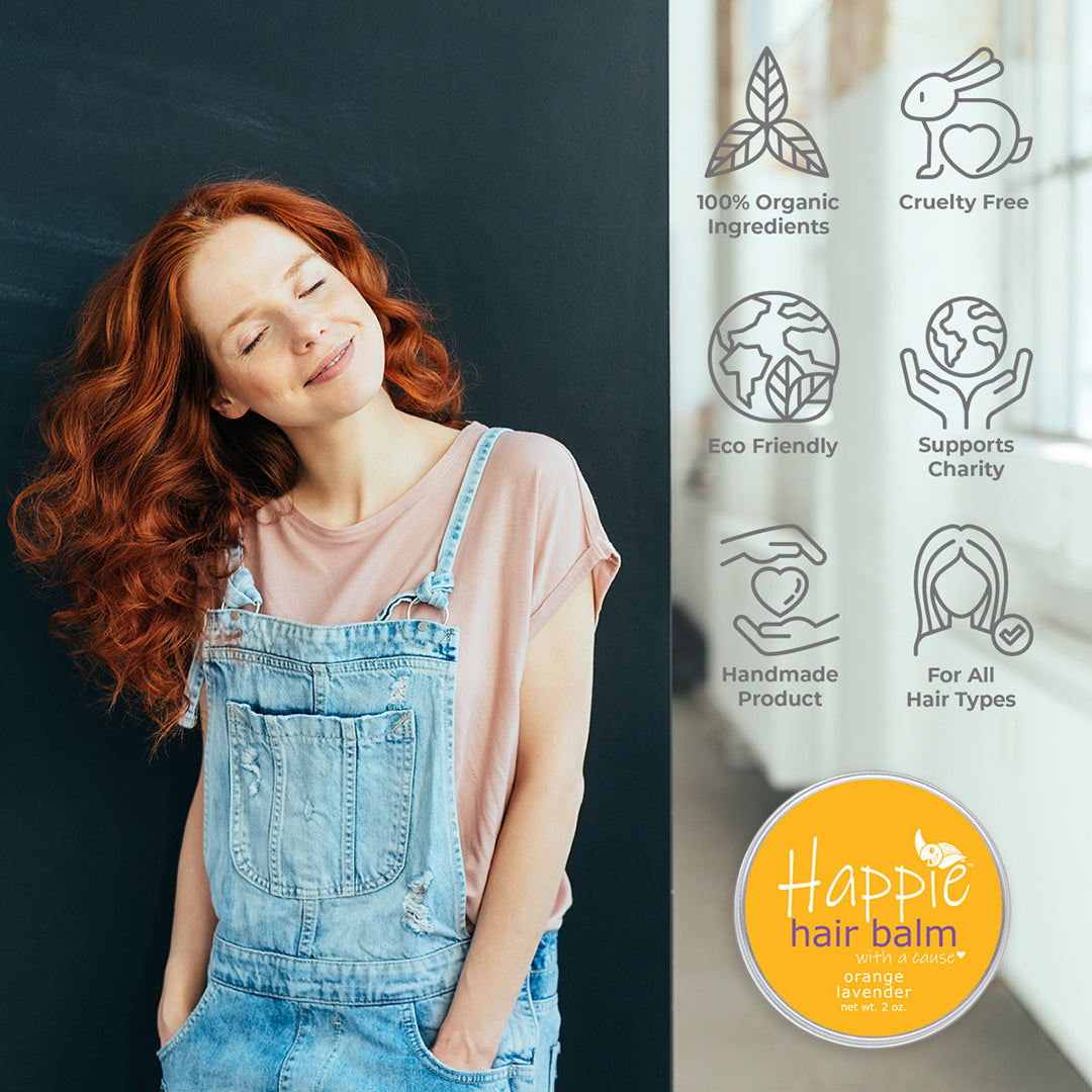 Organic Hair Pomade 3 Pack Bundle – Happie Balm
